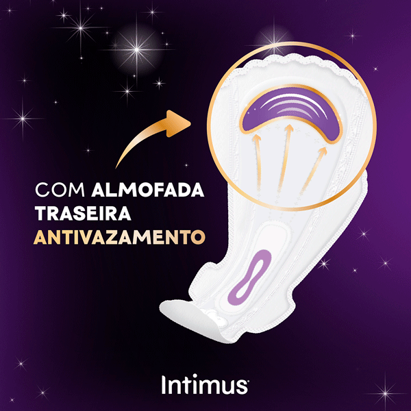 Absorvente Intimus® Noturno Extra Proteção Longo